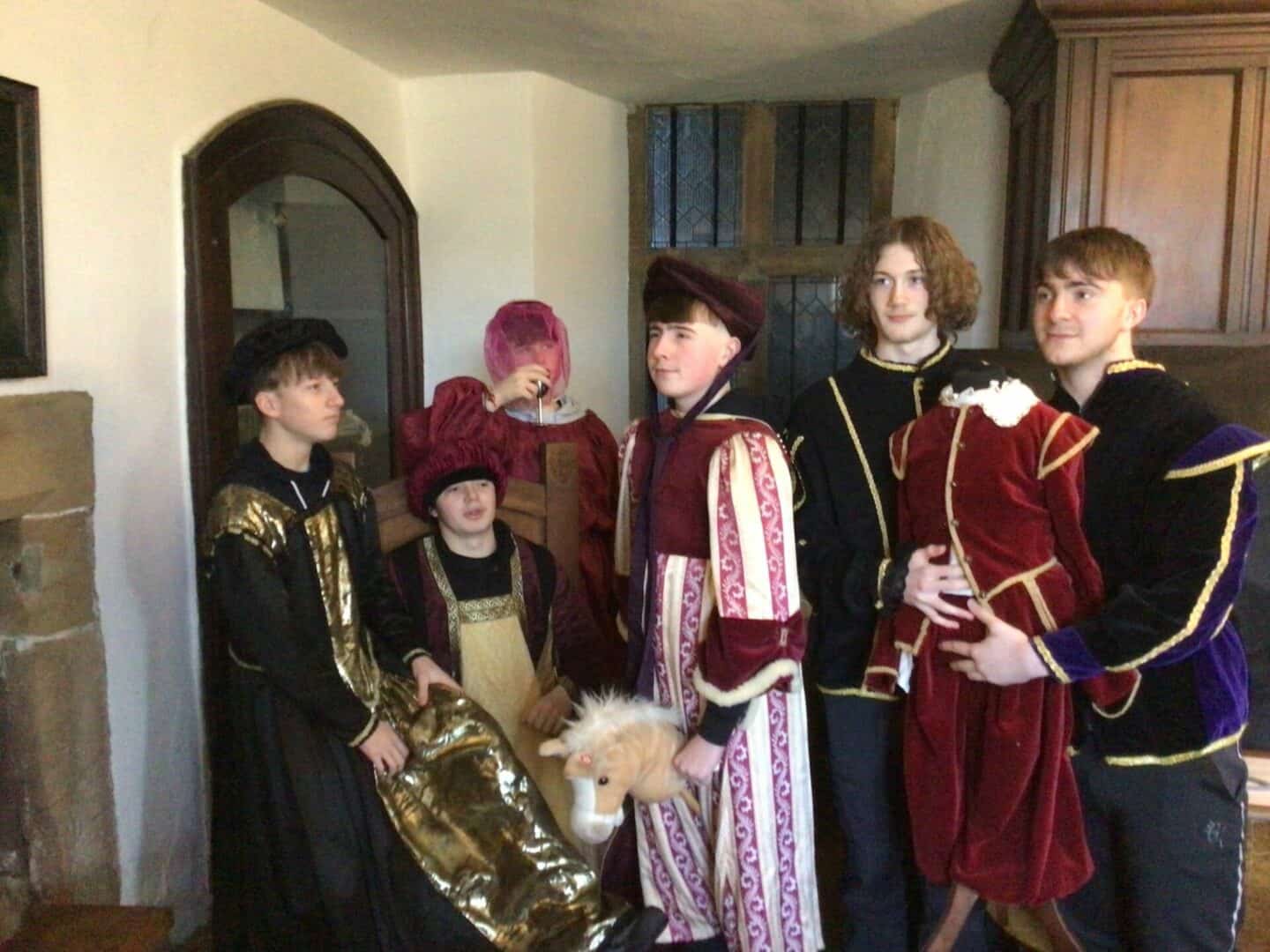 Year 11 go back in time at Sheffield Manor Lodge - Laurus Ryecroft