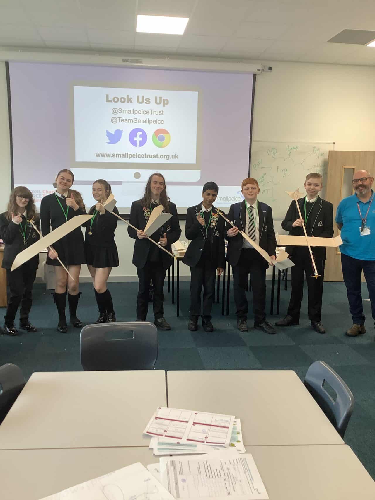 Students blast off RAF STEM challenge - Laurus Ryecroft